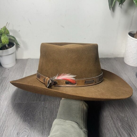 Stetson | Accessories | Stetson 4x Beaver Western Cowboy Hat Brown 7 58 ...